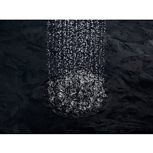 KOHLER 13696-CP 10-inch Single-Function Rainhead, Traditional Rain Shower Head, Round Rainfall Shower Head, 2.5 GPM, Polished Chrome