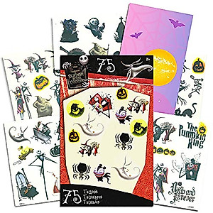 Nightmare Before Christmas Tattoos - 75 Temporary Tattoos ~ Jack Skellington, Sally, Oogie Boogie, and More!