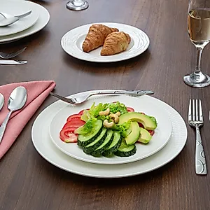 HIKAA 20PCS Silverware Set Service for 4,Premium Stainless Steel Cutlery Set, Mirror Polished Flatware Sets,Modern Kitchen Eating Utensils Set Include Spoons Forks Knives