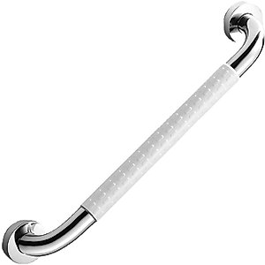Shower Grab Bar Shower Handle Shower Handle for Bathtub,Toilet, Bathroom,Kitchen,Stairway Handrail (Color : White, Size : 23.6inch/60cm)