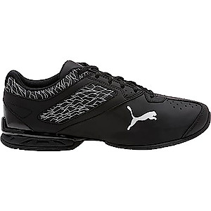 PUMA Mens Tazon 6 Cross Trainer, PUMA Mens Black-PUMA Mens Black, 9.5