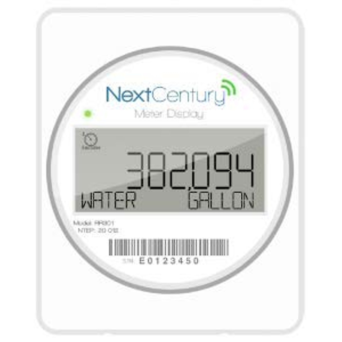 Next Century Remote Reader Display for Pulse or Encoded Meters (Water, Gas and Electric)
