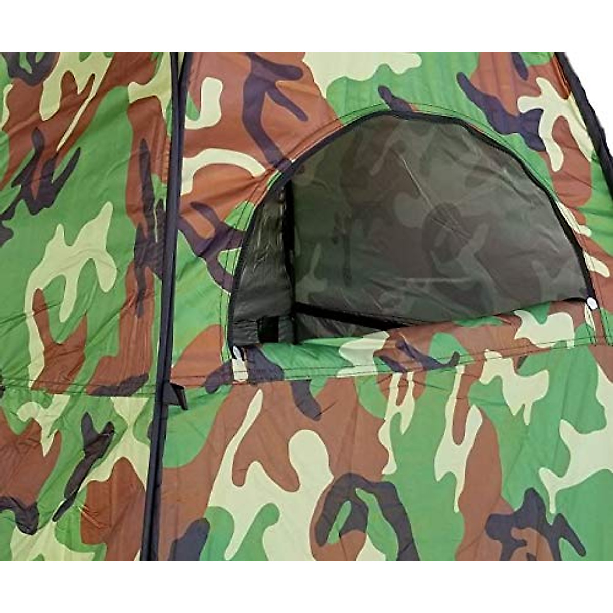 BookishBunny Camouflage Portable Camping Toilet Privacy Shower Changing Room Pop up Tent (Camo)