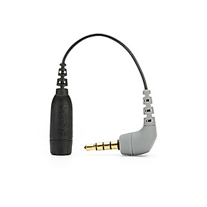 Rode SC4 3.5mm TRS to TRRS Microphone Cable Adaptor, 3 Inches