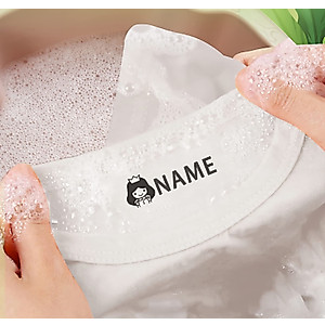 Name Stamp for Clothing Kids, kiddo Stamp - Customized Name Stamp, School Waterproof Labels for Boy and Girl, 16 Personalized Styles & 36 Cartoon Pattern