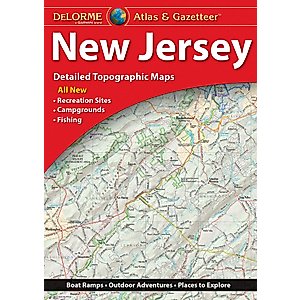 Delorme Atlas & Gazetteer: New Jersey