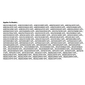 9703337 9703338 Mixer Bevel Gear Kit - by Haiouus, Compatible with Whirlpool W11192795 Kitchen Mixer - Fits 4161404 & 4169868