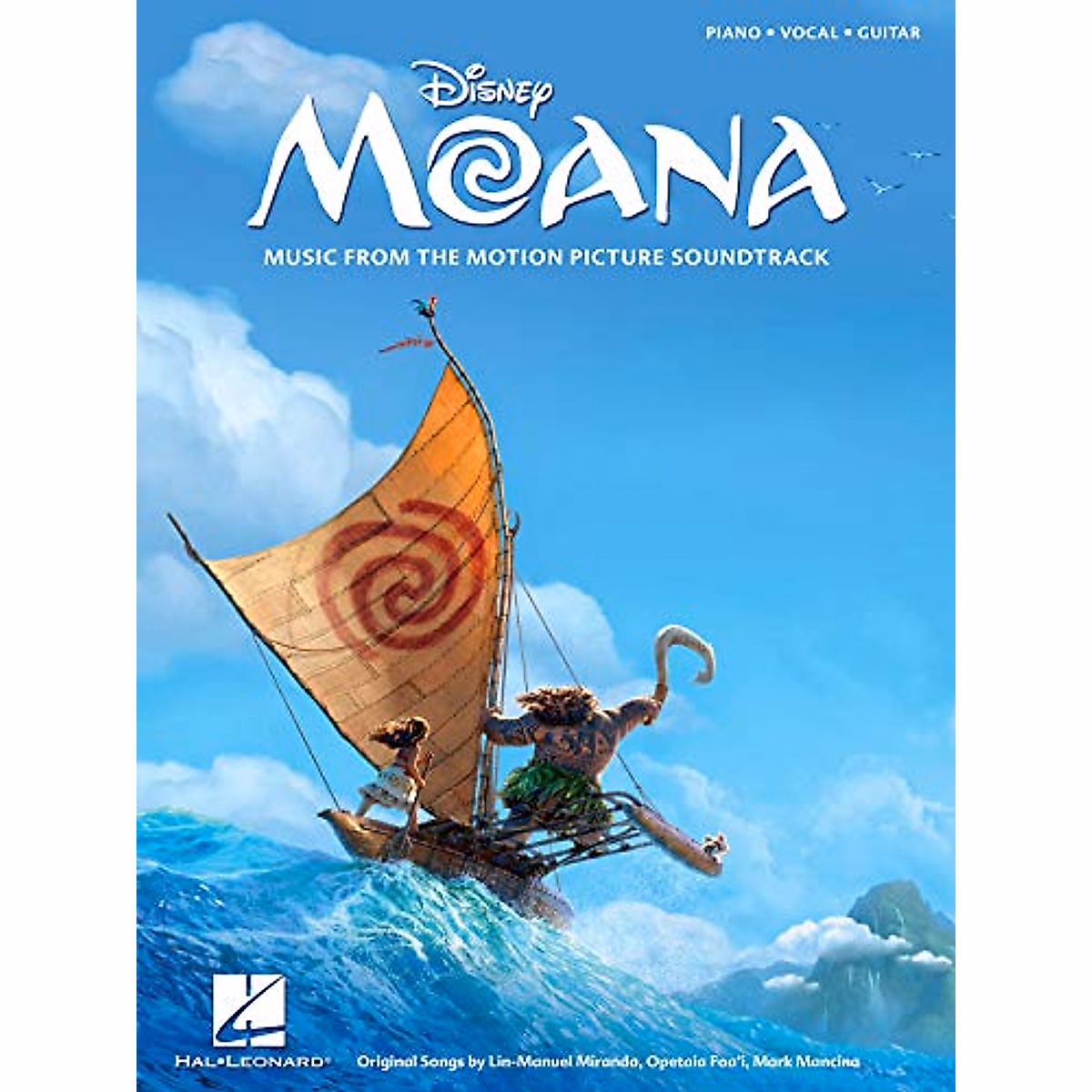 Moana: Music from the Motion Picture Soundtrack - Piano, Vocal and Guitar Chords
