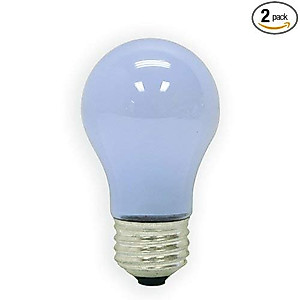 GE Lighting 40-Watt; 260-Lumens 1.4 Year Life Reveal Ceiling Fan Frost A15 Light Bulbs (8 Bulbs)