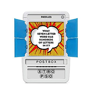 100 PICS Riddles Travel Game - Guess 100 Riddles | Flash Cards with Slide Reveal Case | Card Game, Gift, Stocking Stuffer | Hours of Fun for Kids and Adults | Ages 5+