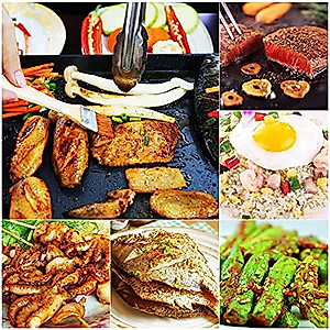 LEAYAN Garden Fire Pit Grill Bowl Grill Barbecue Rack Fire Pit Outdoor fire Pit, 30-inch Large Bonfire Burning Wood fire Pit Bowl, Villa Courtyard Backyard Garden fire Pit