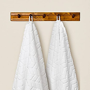 Alusa Home Ultra Soft & Plush 700 GSM Luxury Bath Sheets | Pack of 2 | Extra Large 35x70 Inches | 100% Zero-Twist, Long-Staple Cotton | Remarkably Absorbent (White)