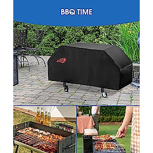 Griddle Cover for Blackstone Griddle, Epicmelody 36-inch 600D Heavy Duty Grill Cover for Outdoor Grill, Flat Top Grill Cover with Straps, Waterproof Grill Cover for Camp Chef and More 4-Burner Griddle