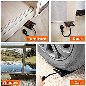 Gute Air Wedge Bag Pump, 2Pack Commercial Inflatable Air Wedge Pump Tool,Air Wedge Pump Bag Tool-Professional Leveling Kit,Air Wedge Bag for Variety of Jobs. 300 LB Rating (2Sizes)