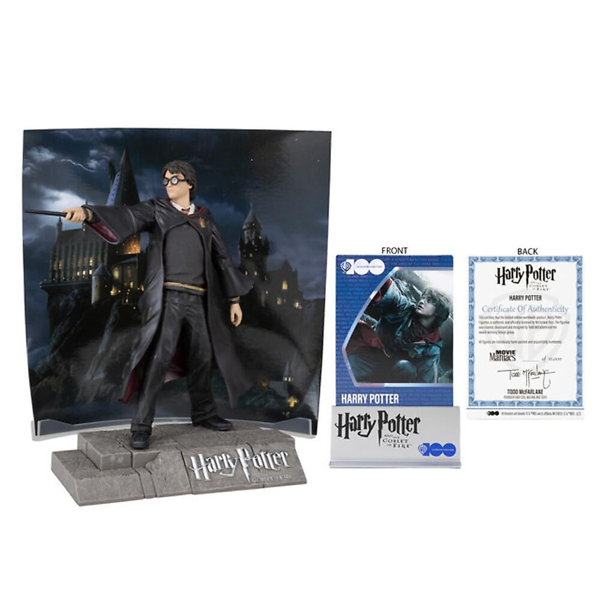 McFarlane Toys - Movie Maniacs 7" Posed - WB100 Wave 1 - Harry Potter (Harry Potter and The Goblet of Fire)