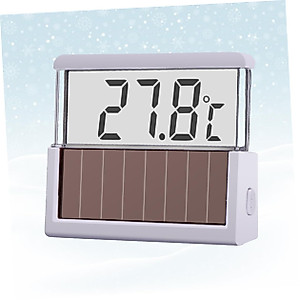 BESPORTBLE Led Digital Thermometer Trustworthy Thermometer Abs Thermometer Water Aquarium Small Thermometer Multi-Functional Thermometer Dog Birthday Hat White Fish Tank Toy