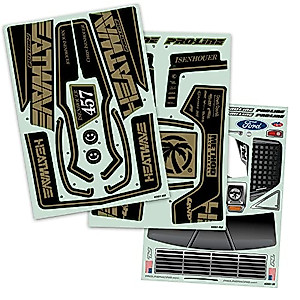 Pro-line Racing Pre-Cut 1967 Ford F-100 Black Body for SC PRO355118 Car/Truck Bodies Wings & Decals