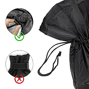 Outdoor Faucet Cover Socks for Winter Freeze Protection, Homsky 28" L x 15"W Large Faucet Covers for Outside, Reusable Outdoor Yard Spigot Cover, Antifreeze Long Water Insulated Faucet Cover Socks