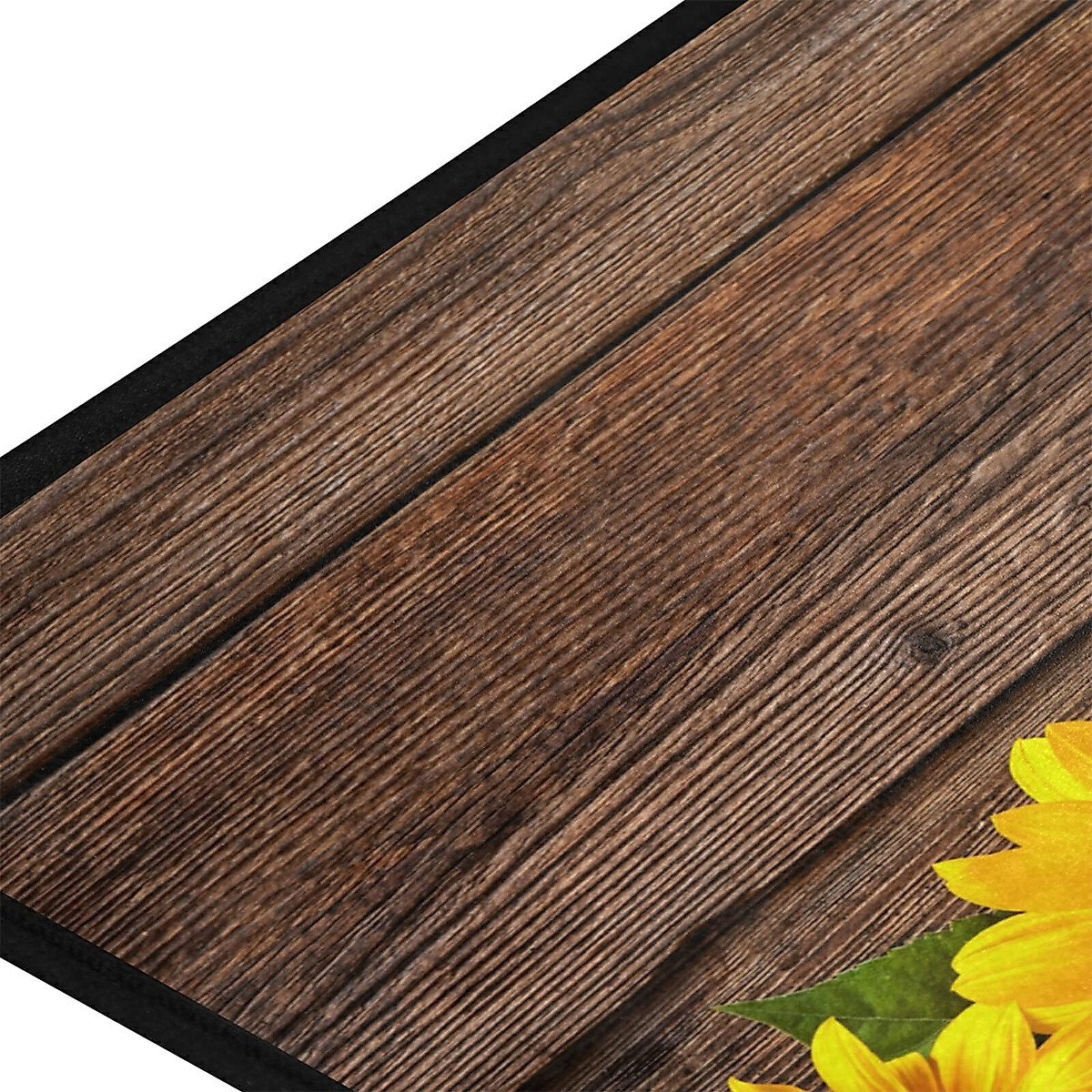 Country Style Sunflower Kitchen mat, Carpet Bedroom 39" x 20", Kitchen Anti Fatigue mat,Cushioned Kitchen mat, Kitchen Runner mat, Kitchen Comfort mat - Yellow