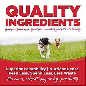 NutriSource Dry Dog Food for Large Breeds, Beef and Rice, 26LB