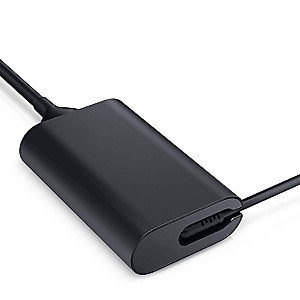 New USB-C Laptop Charger 45W for Dell XPS 13 9360 9365 9380 Adapter; Inspiron 14 7437 Latitude 7390 2in1 7275 7370 5175 5285; LA45NM150; 04RYWW; 0HDCY5