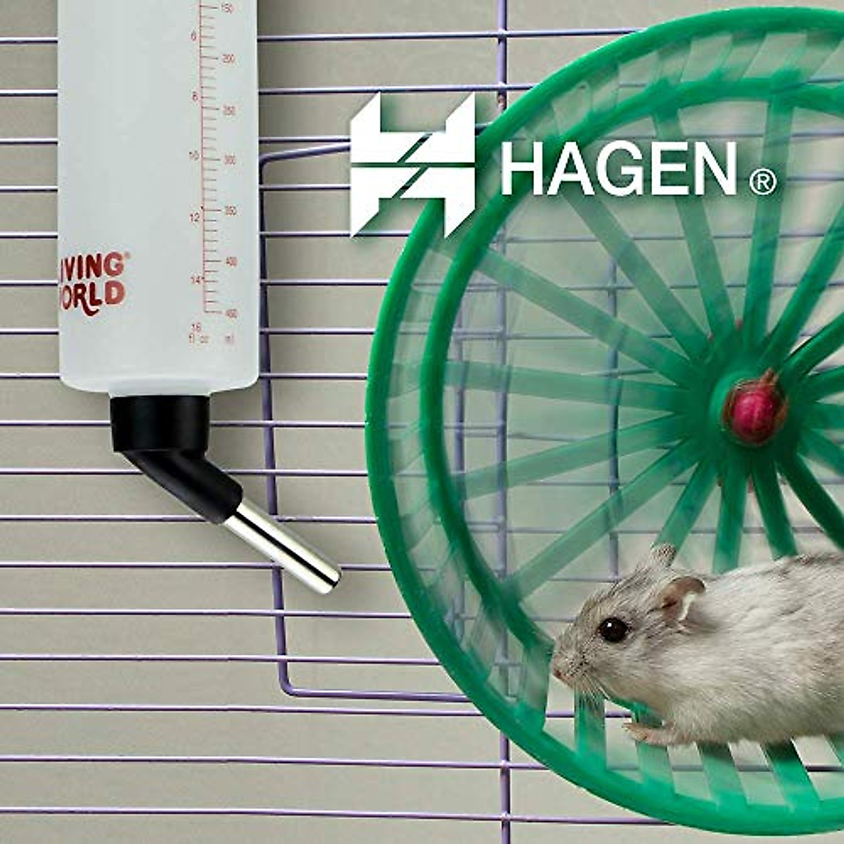 Living World Guinea Pig Bottle, 16-Ounce, with hanger