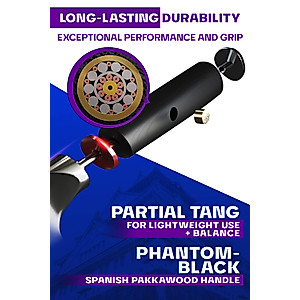 Dalstrong Chef Knife - 8 inch - Phantom Series - Japanese High-Carbon AUS8 Steel Kitchen Knife - Pakkawood Handle - Cooking Knife - Razor Sharp Chef's Knife - Sheath Included