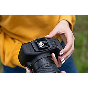 DaVoice 35mm Tripod Quick Release Plate Camera Mounting Adapter Replacement for Quantaray, Sunpak 5800d 7000tm, Slik, Walmart MX1000, Targus TG-P60T Tripod Mount QR-57