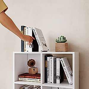 WAHEY Bookcase, 6 Cube Open Storage Organizer Display Bookshelf, HOFB007