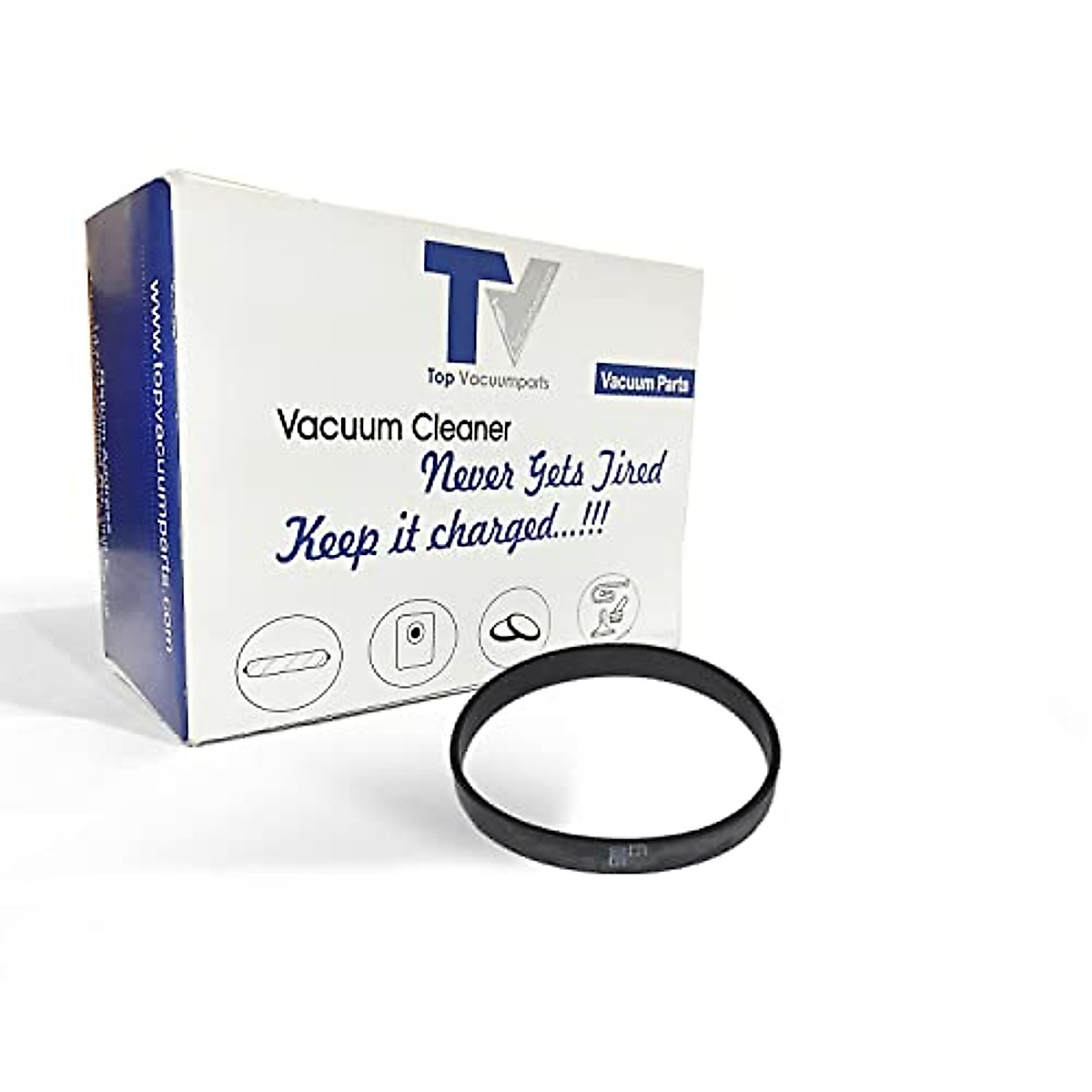 Replacement Part For Bissell 1606428, 160-6428 1548 Pro Heat Revolution Vacuum Pump Flat Belt Genuine