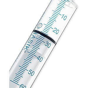 BASIK 60cc O Ring ENFit Feeding Syringe 5/Pack - This is only compatable with an ENFit connection. Confirm that you use ENFit before ordering.