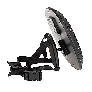 Nuby LED Light Backseat Baby Car Mirror with Remote Controlled Light, Wide View Shatter Resistant Mirror, Adjustable, Night Sky