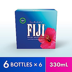 FIJI Natural Artesian Water, 11.15 Fl Ounce Bottle (Pack of 36)