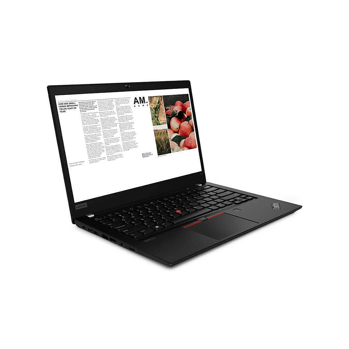 Lenovo ThinkPad T14 Gen 1 Business Laptop 14" FHD IPS 6-Core Ryzen 5 PRO 4650U 32GB DDR4 1TB SSD AMD Radeon Graphics Wi-Fi 6 Backlit Keyboard Fingerprint Windows 11 Pro w/ONT 32GB USB