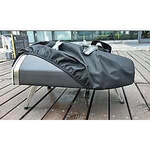 Pizza Oven Cover for Ooni Fyra 12 Pizza Oven - Heavy Duty Waterproof 600D Oxford Fabric Outdoor Portable Pizza Oven Carry Cover Accessories