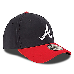 New Era MLB 2-Tone Team Classic 39THIRTY Stretch Flex Fit Hat Cap (as1, Alpha, s, m, Atlanta Braves)