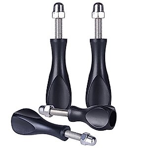 Suptig Thumbscrews 3pcs Long Thumbscrew and 1pc Short Thumb Screws for Gopro Hero 11 Hero 10 Hero 9 Hero 8 Hero 7 Hero 6 Hero 5 Hero 4 Hero 3+ Hero 3 Gopro Max Session and Yi Action Sjcam Akaso Cam