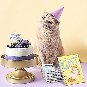 Tagitary Mini Notepads Cat Style Journal Notebooks,5.7X4 INCH Cat Themed Party Favors,16 PCS Small Pocket Notebooks,Fun School Classroom Prizes Goodie Bag Stuffers,Birthday Party Supplies for Kids