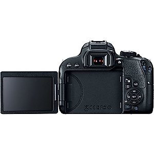 Canon EOS Rebel 800D / T7i DSLR Camera (Body Only), 64GB Memory Card, Case, Card Reader, Flex Tripod, Hand Strap, Cap Keeper, Memory Wallet, Cleaning Kit (Renewed)