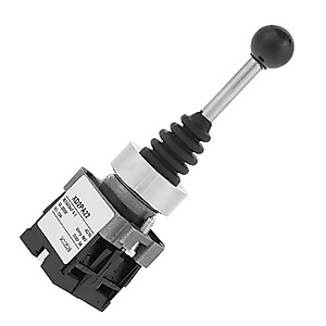 Joystick Switch, XD2-PA22CR Model, Waterproof Oilproof 2NO Joystick Switch, for DC Circuits for Magnetic Starter