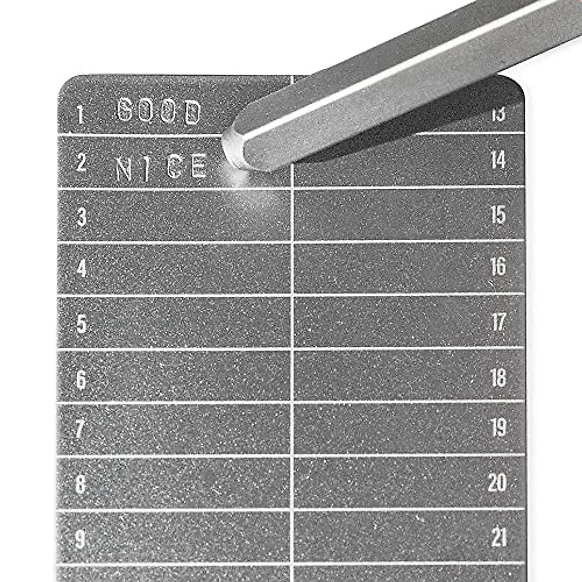 CONDOLD Steel Bitcoin Wallet Cryptocurrency Seed Storage Indestructible Cold Wallet Phrases Mnemonic Metal for Private Keys Supports up to 24 Words for Storing Bitcoin, Ethereum, ERC20 and More with