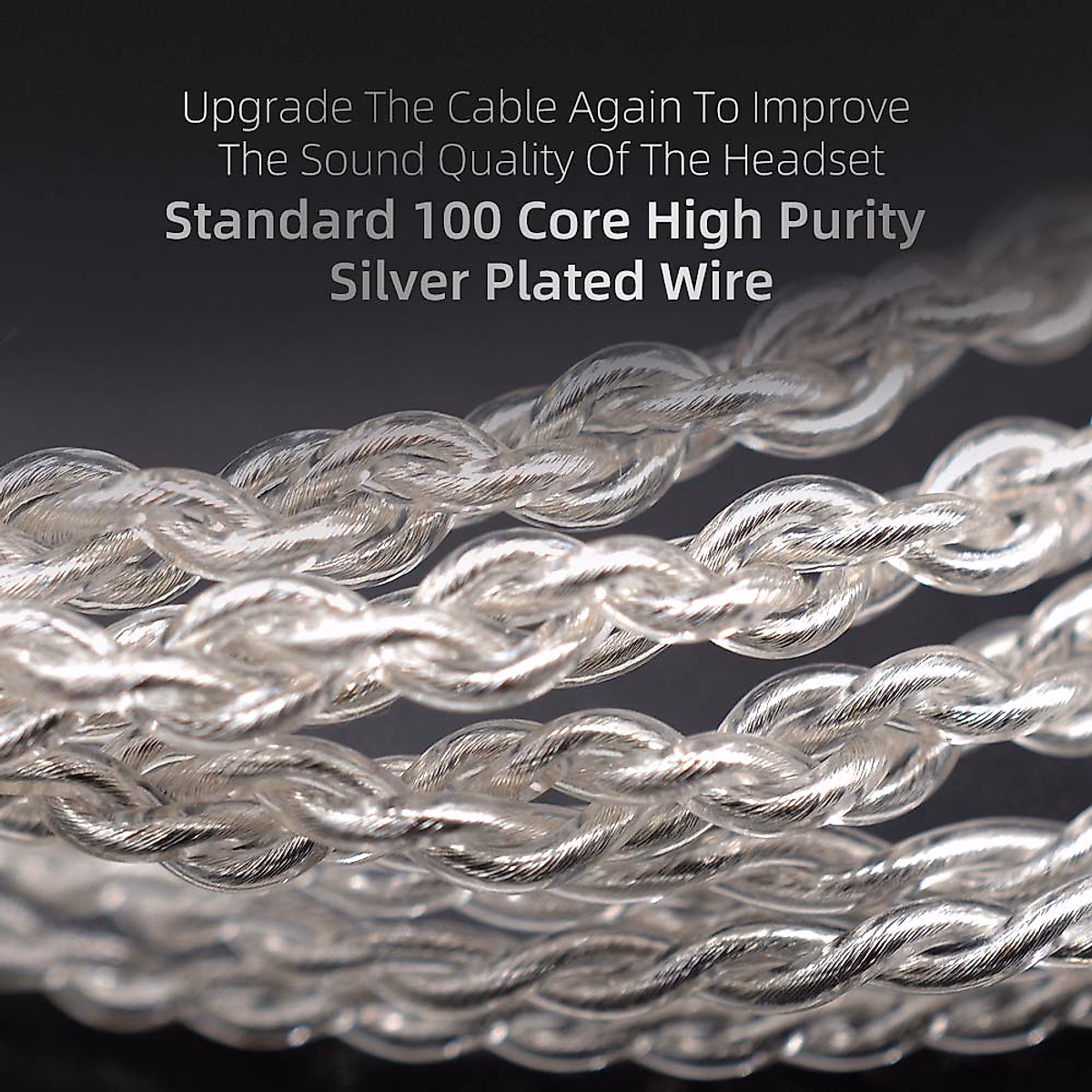 KZ ZST X in-Ear Monitors, Upgraded Dynamic Hybrid Dual Driver ZSTX Earphones, HiFi Stereo IEM Wired Earbuds/Headphones with Detachable Cable for Musician Audiophile (Without Mic, Cyan)