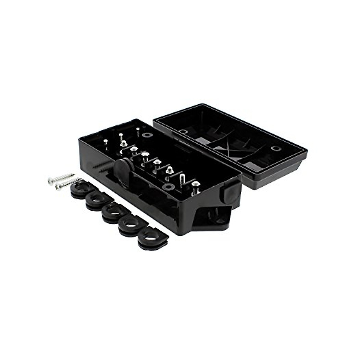 Dumble Electrical Wire Connector Junction Box 1-Pack Trailer, Camper, RV Light 7 Gang/Pole Automotive Wiring Rewiring