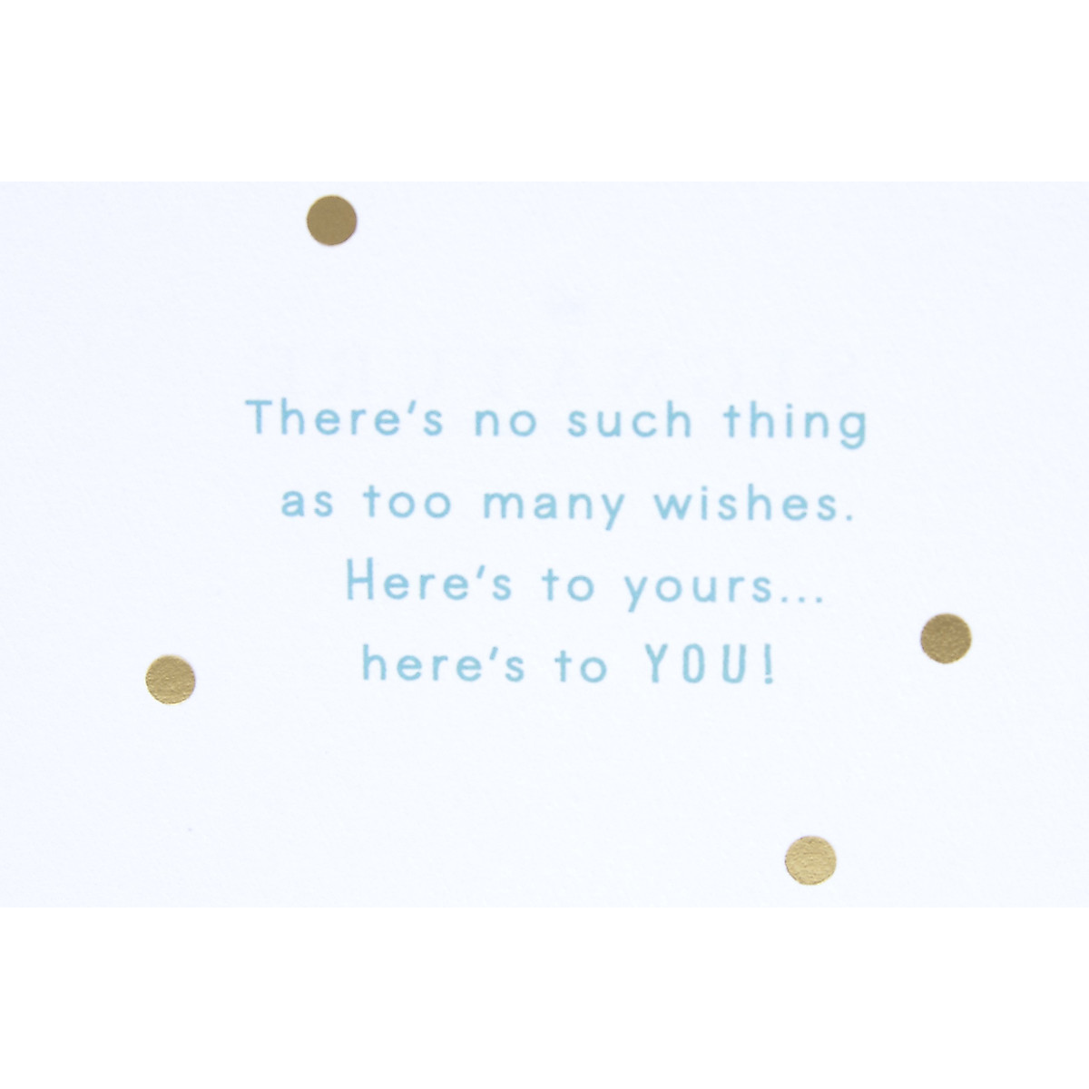 Hallmark Signature Birthday Card (Candle Bundle)