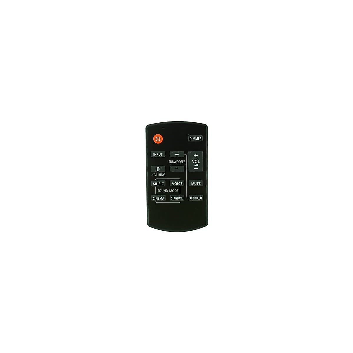 Remote Control Only for Panasoni c SC-SB1EG-K SC-SB10EG-K N2QAYC000119 SC-SB1 SC-SB10 SC-SB1EB-K Home Theater TV Soundbar Sound Bar Audio System