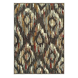 Superior Solitaire Area Rug (8'X10'), Multicolor