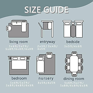 Dragon Rug & Home Decor - 4x5 Rug, Kids Rugs for Living Room Bedroom, Fantasy Carpet, Washable Non Slip Soft Low Pile Indoor Area Rug & Room Decor