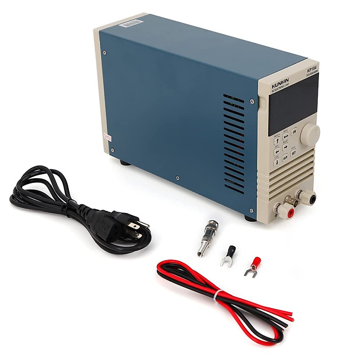 KP184 400W 150V Single Channel Electronic DC Load Tester, Electronic Load Battery Capacity Tester Internal Resistance Tester Power Tester RS485/232 40A Communication Interface Digital Display