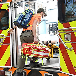 Statpacks New G3+ Tidal Volume Green, O2 Oxygen Backpack, Regular and Jumbo D Size Cylinders for EMS, Firefighters, Healthcare Professionals