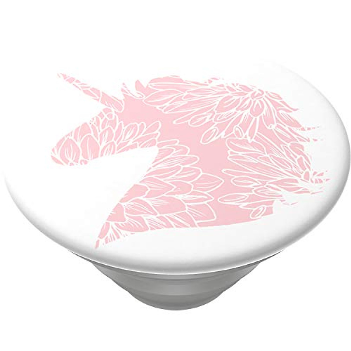 PopSockets: PopGrip with Swappable Top for Phones and Tablets - (Unifloral White)